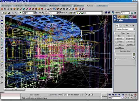 ARCHIdigm - AutoCAD, Architectural Desktop and 3D Studio Sample Work